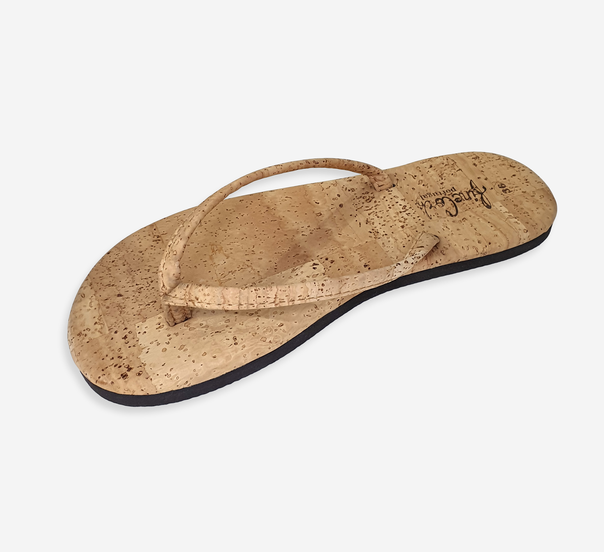 Simple Natural Cork Flip-Flops | Fine Cork Portugal