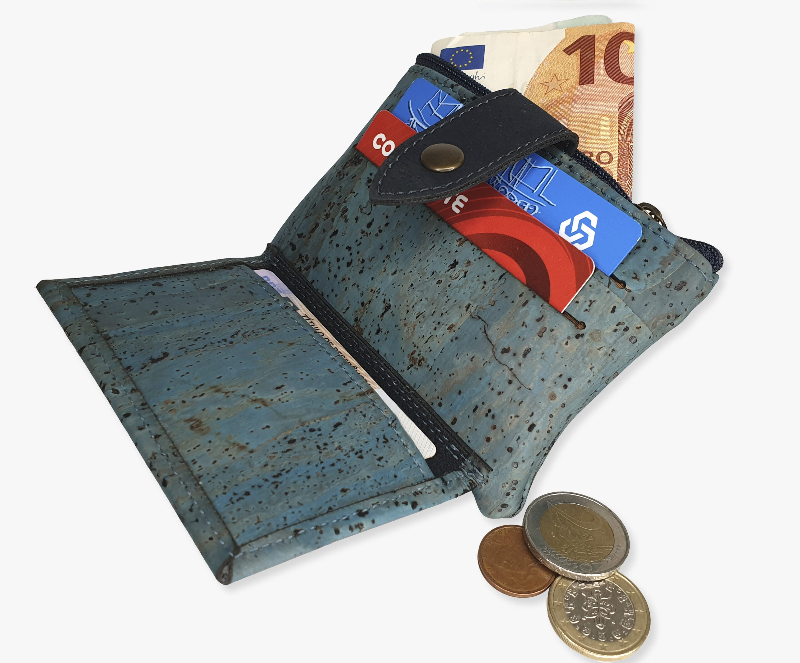 Small Perforated Cork Clip Wallet 58512L/22 | Fine Cork Portugal