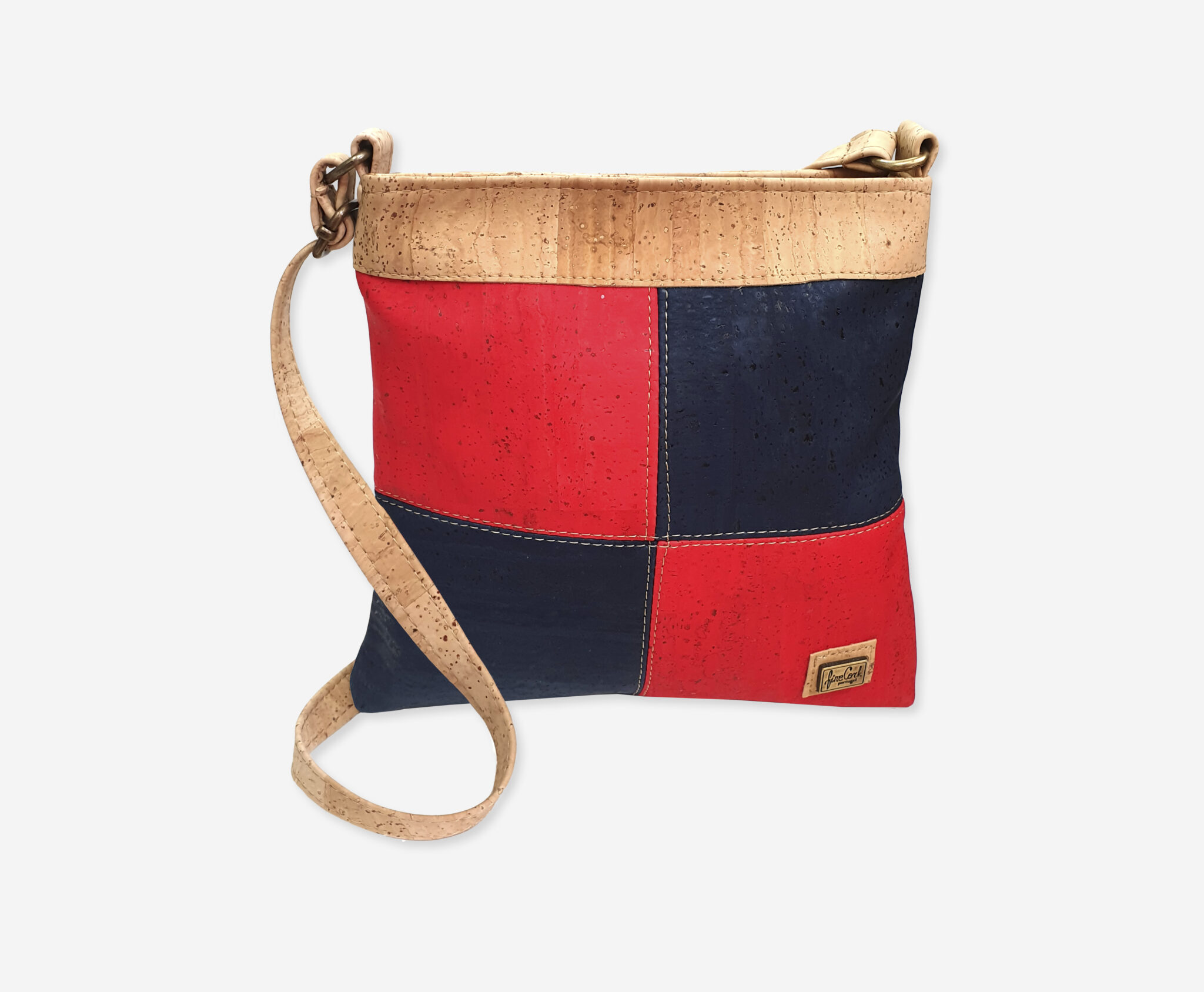 Small Cork Square Crossbody Bag 461C372 | Fine Cork Portugal