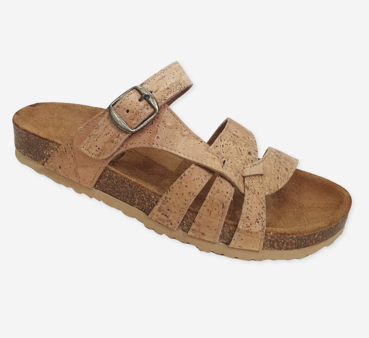 Cork Slippers With Adjustable Strap C1580 | Fine Cork Portugal